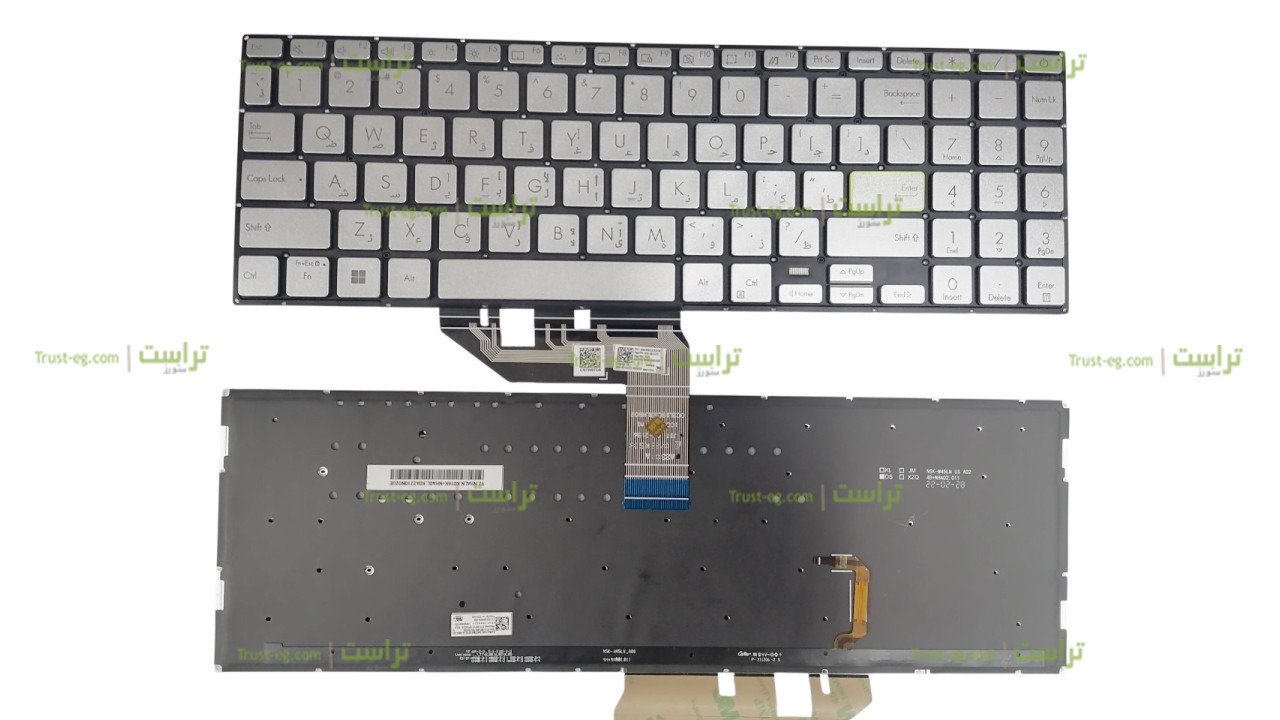 كيبورد إسوس أصلي - عربي US مضيئة - Genuine Asus VivoBook K513 VivoBook ...