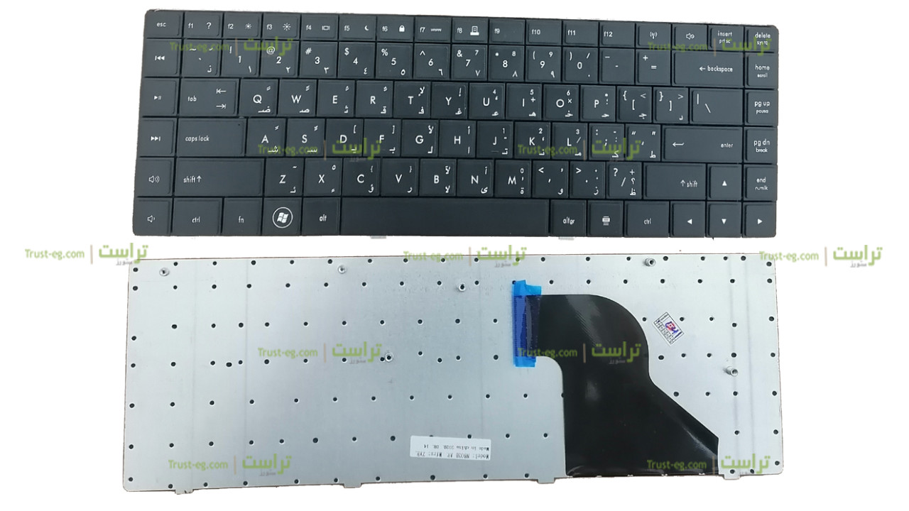 كيبورد اتش بي أسود - عربي Compatible HP Compaq 620 Keyboard - US | اسود ...
