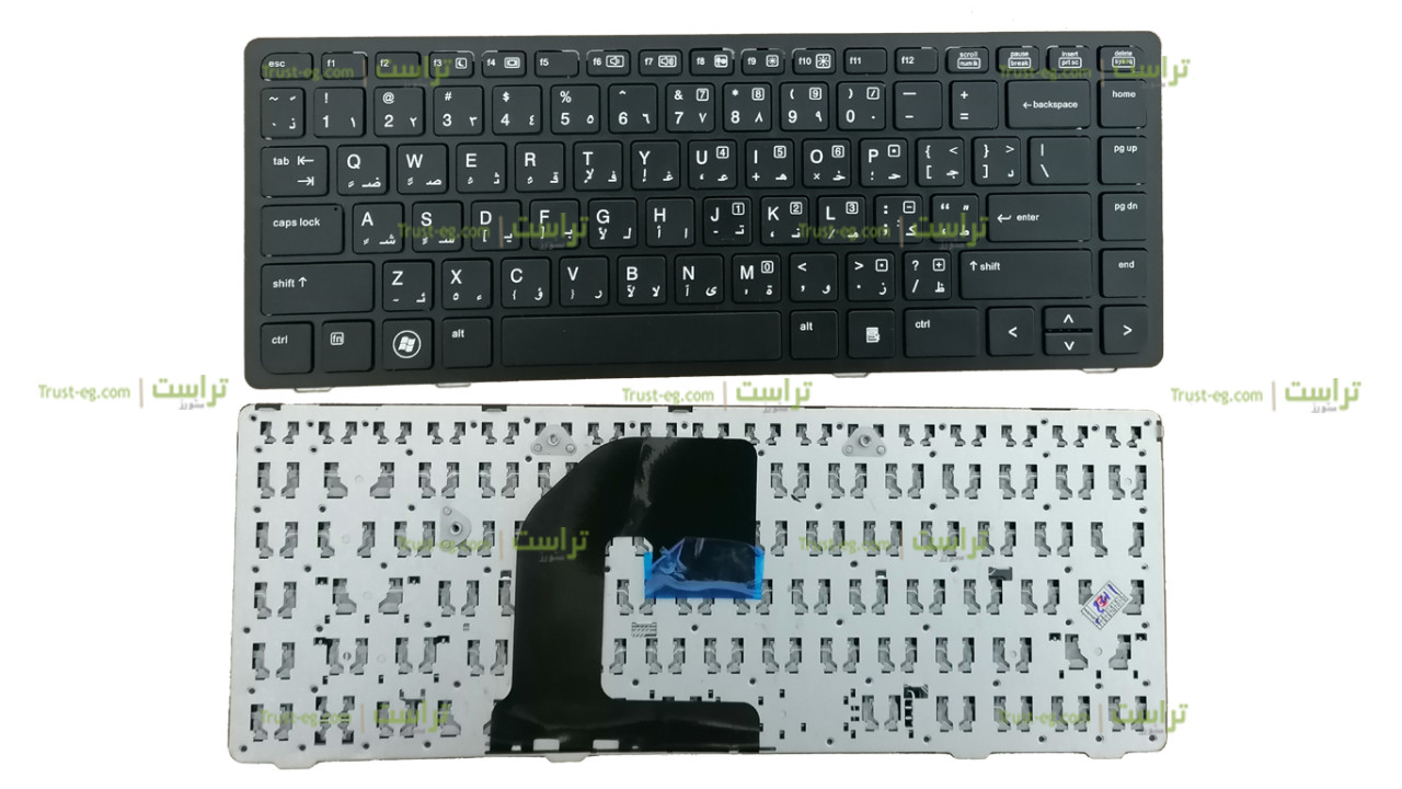 كيبورد اتش بي أسود - عربي Compatible HP EliteBook 8460p ProBook 6460b ...