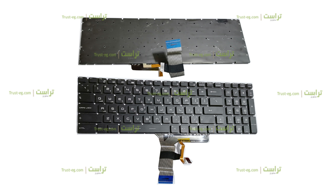 كيبورد ام اس اي MSI keyboard GS60 GE62 | مضيئة | اسود | متوافقة ...